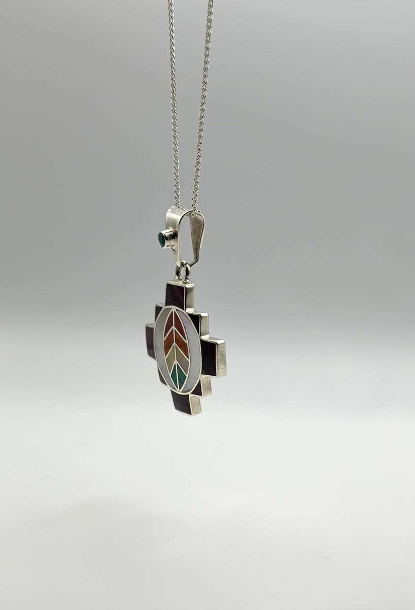 Silver Chakana Pendant *L – Pacha Indigenous Art Collection