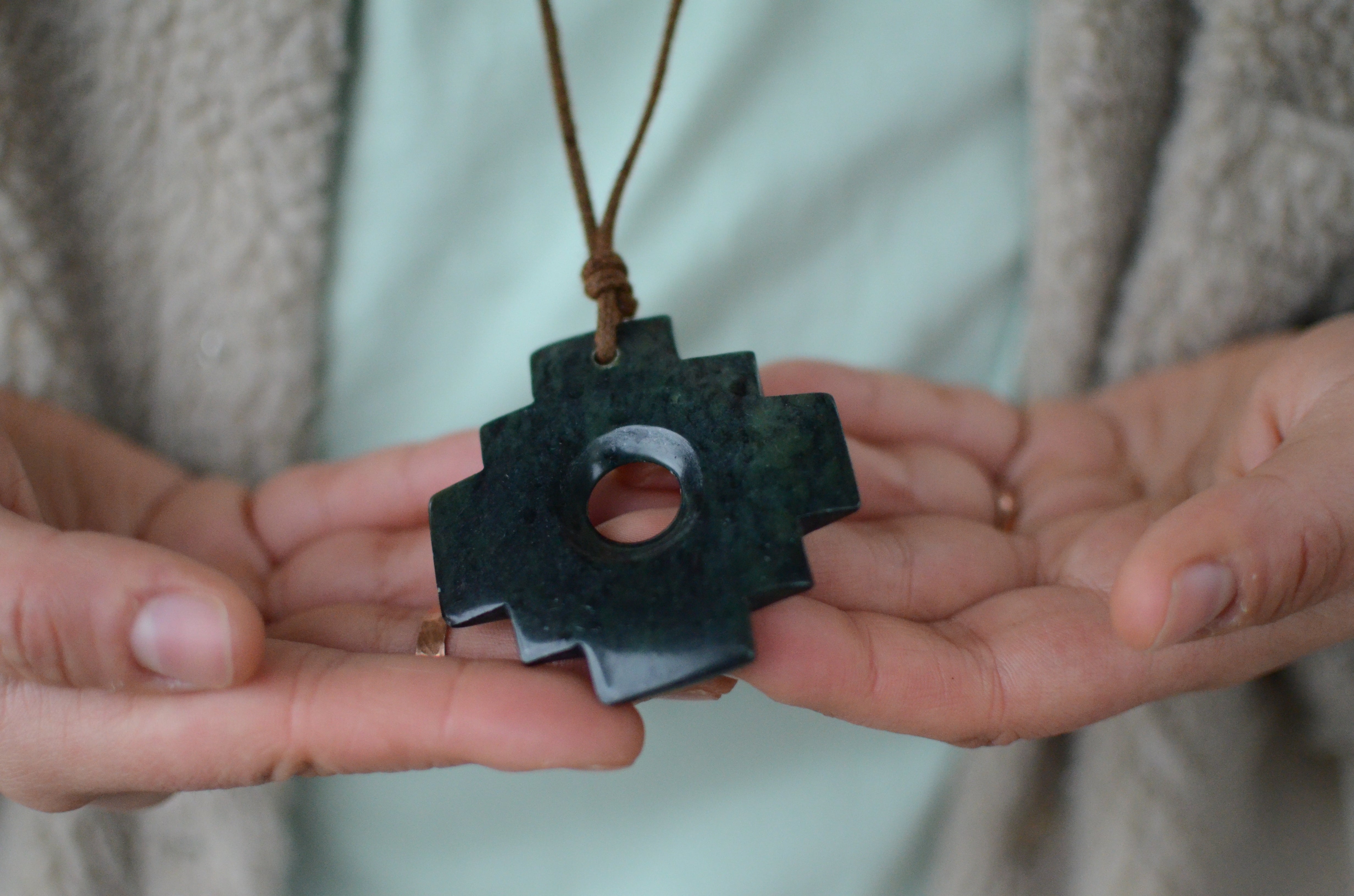 Chakana Stone Pendant